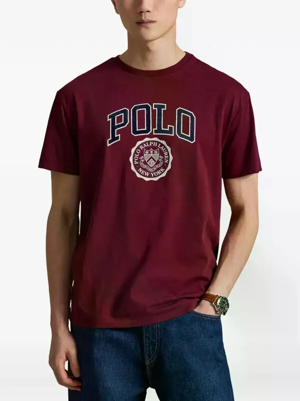 Polo Ralph Lauren Logo-print Pony-embroidered T-shirt