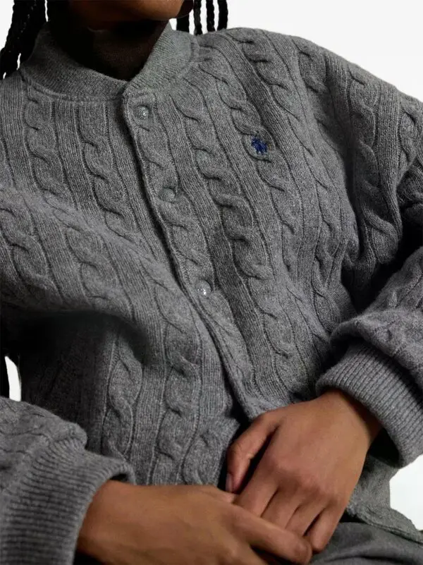 Polo Ralph Lauren Cable-knit Bomber Jacket