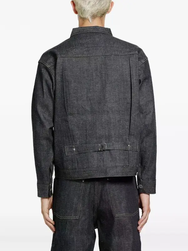 TAIGA TAKAHASHI Lot.703 Pleated Denim Jacket