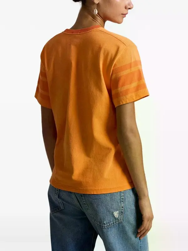Polo Ralph Lauren Graphic Print Striped Sleeve T-shirt