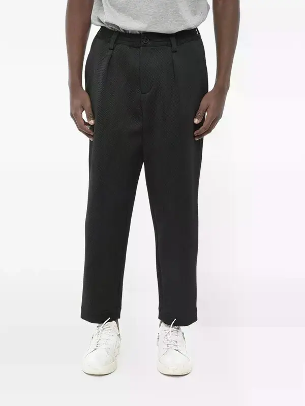 Marni Pleated Textured Trousers