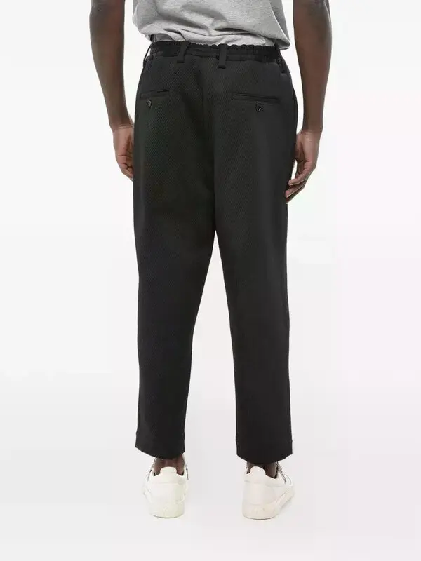 Marni Pleated Textured Trousers