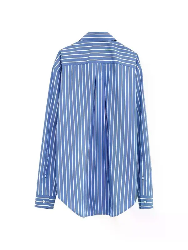 Balenciaga Logo-embroidered Shirt