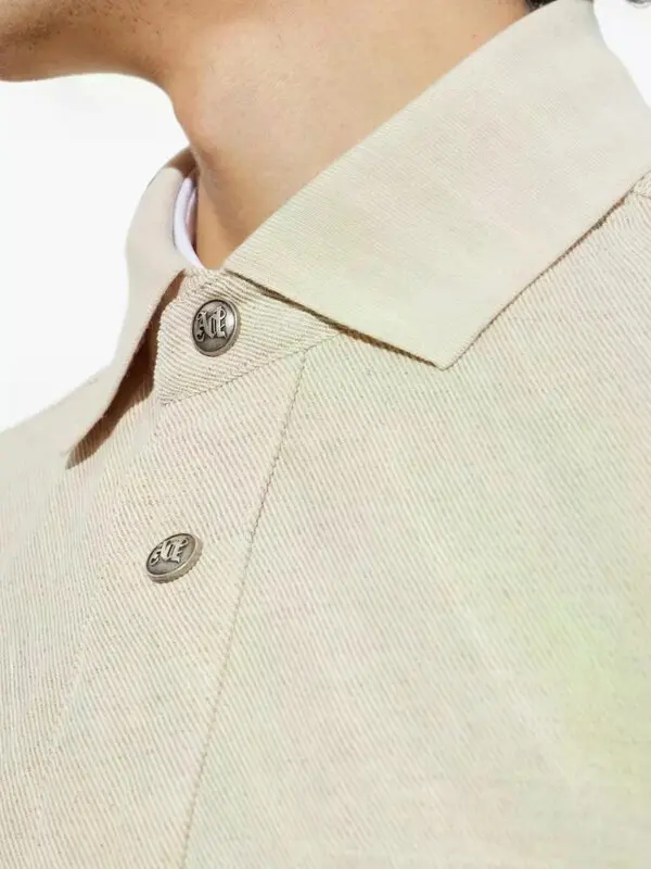 Palm Angels Logo-embroidered Patch-pocket Shirt