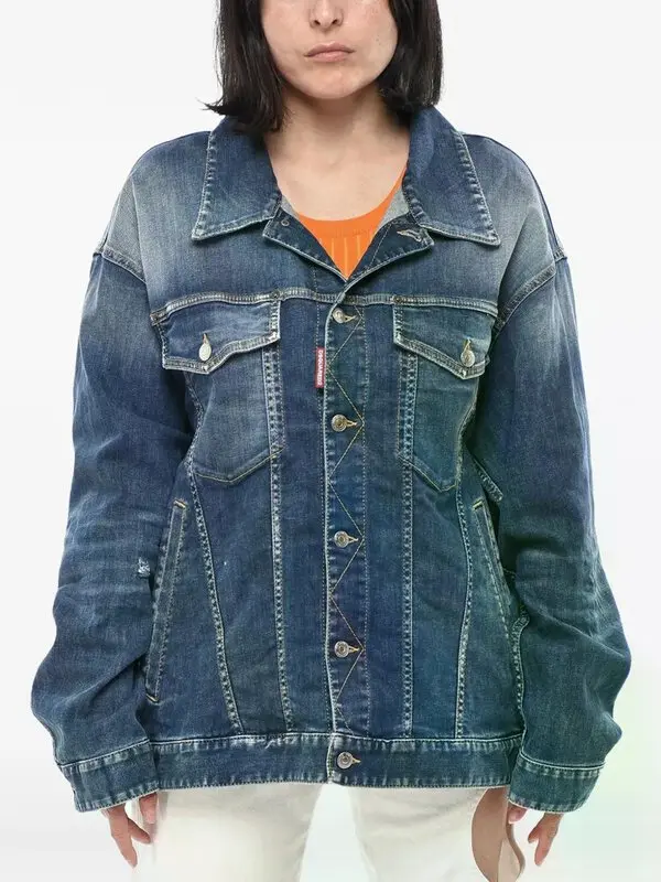 Dsquared2 Icon Oversized Denim Jacket