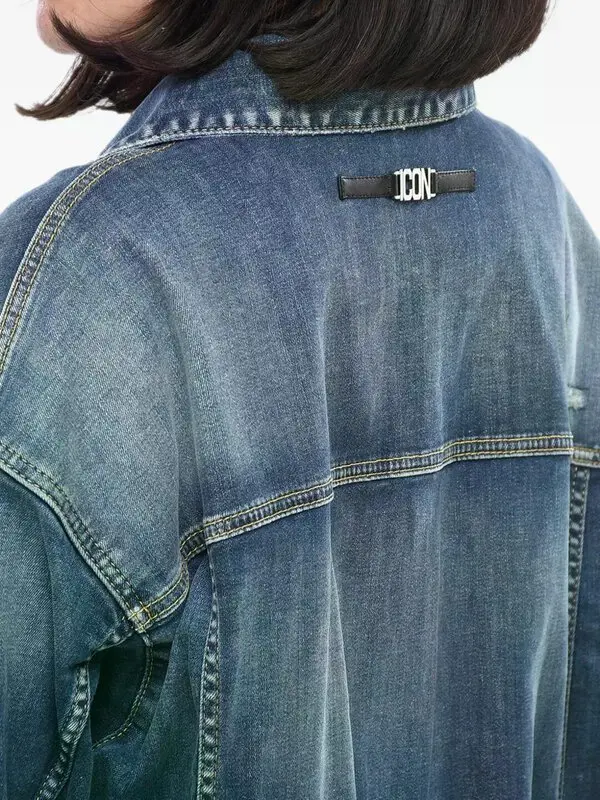 Dsquared2 Icon Oversized Denim Jacket
