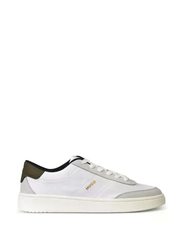 Hugo Logo Detail Sneakers - White