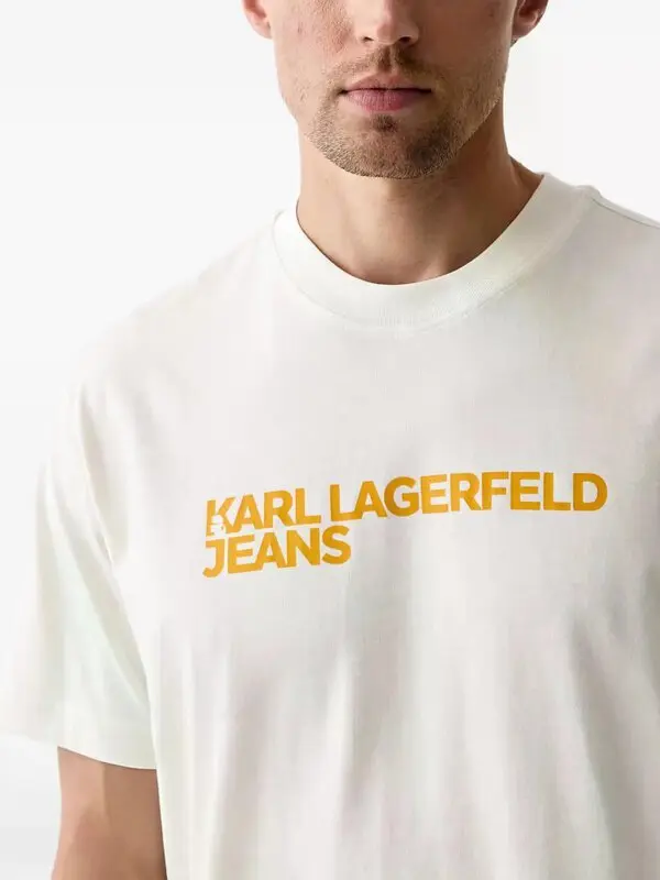 Karl Lagerfeld Logo-print Cotton T-shirt
