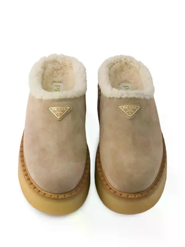 Prada Suede Slippers