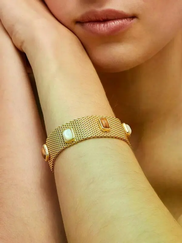 Gas Bijoux Totem Mesh-chain Bracelet