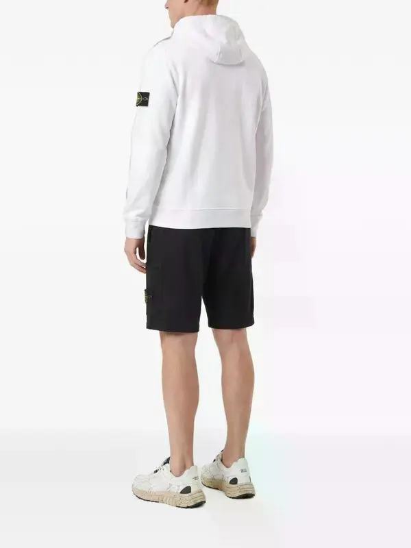 Stone Island Logo-patch Cargo Shorts