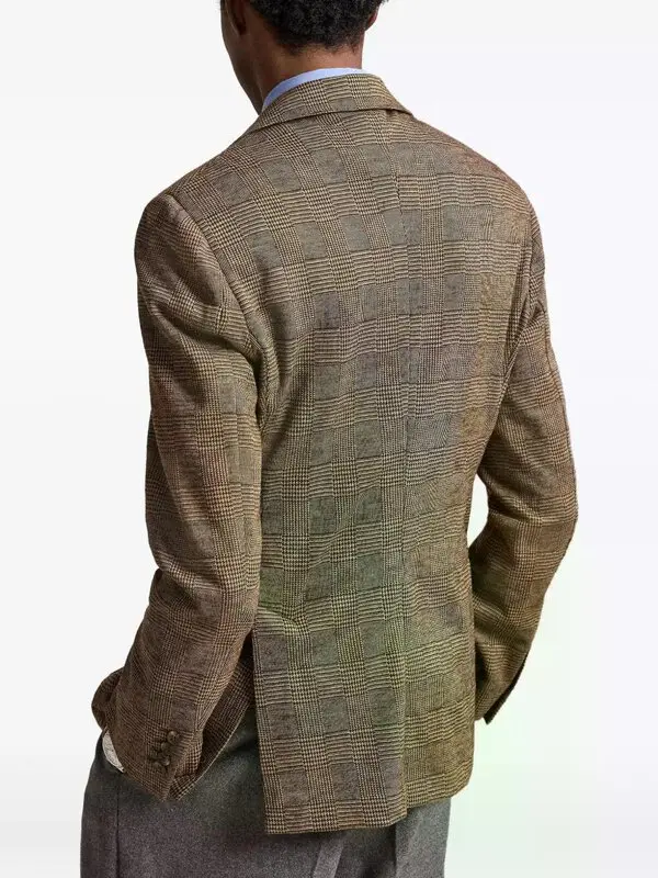 Polo Ralph Lauren Polo Soft Double-breasted Check Jacket