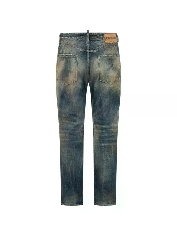 Dsquared2 Teddy Distressed-finish Jeans
