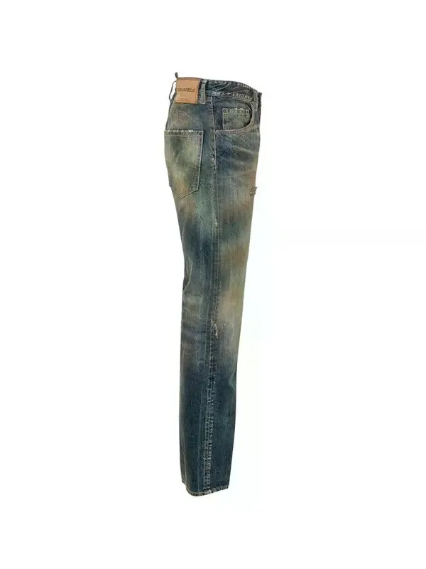 Dsquared2 Teddy Distressed-finish Jeans