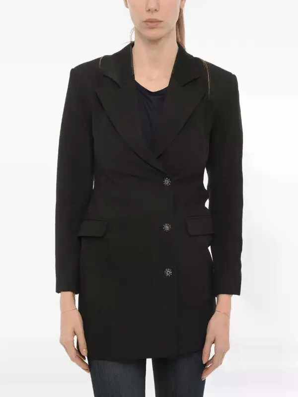 ALLSAINTS Erykah Double-breasted Blazer - Black
