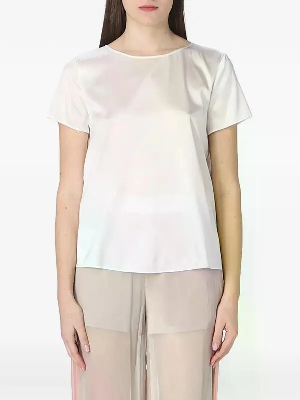 Giorgio Armani Short-sleeve Blouse - Neutrals