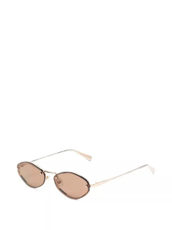 Jacquemus Geometric-frame Sunglasses