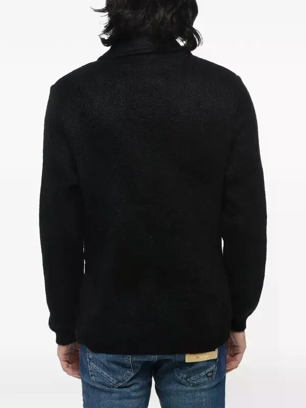 SUN HOUSE Single-breasted Knit Blazer