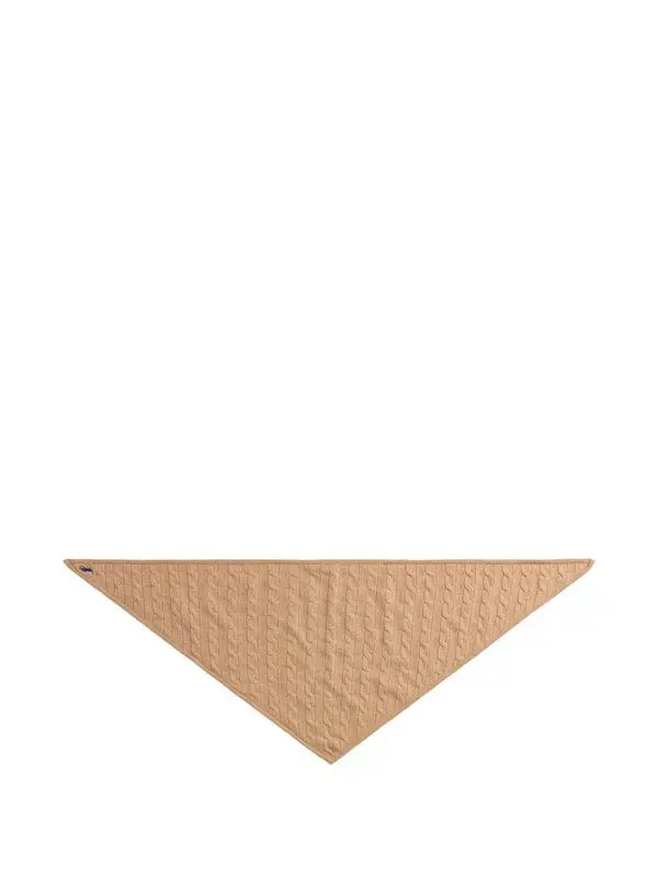 Polo Ralph Lauren Cable-knit Triangle Scarf