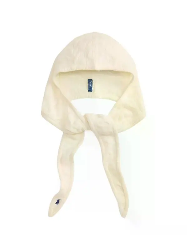 Polo Ralph Lauren Cable-knit Pony Snood - White