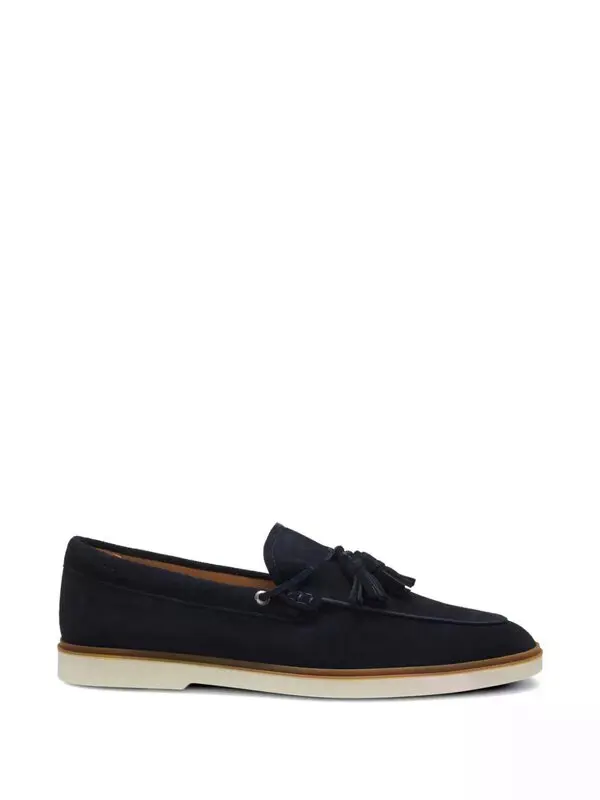 BOSS Suede Loafers - Blue