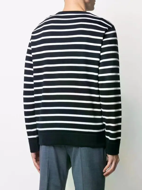 Paul & Shark Striped Fine-knit Jumper