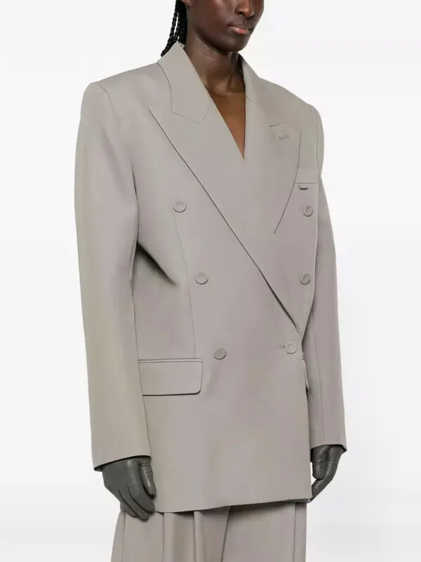 MUGLER Double-breasted Peak-lapels Blazer