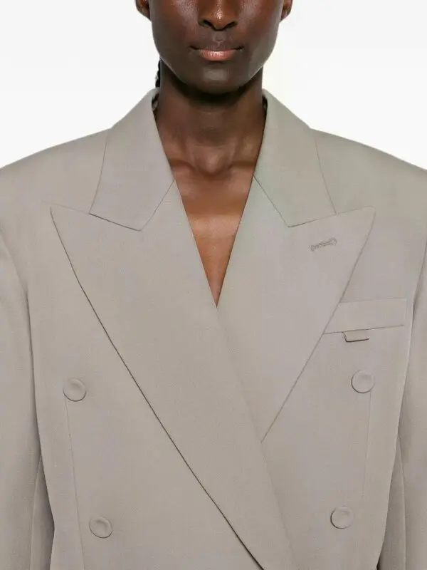 MUGLER Double-breasted Peak-lapels Blazer
