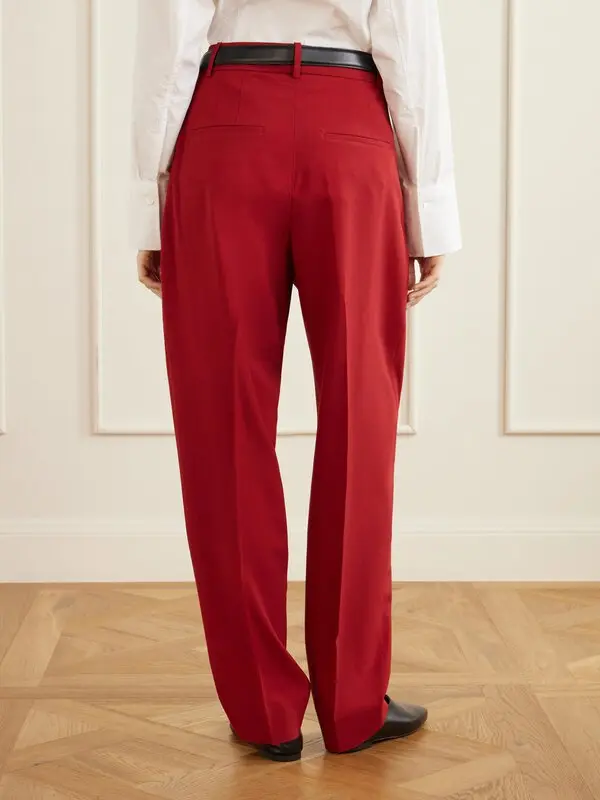 RÓHE Daria Virgin Wool Tapered Pants