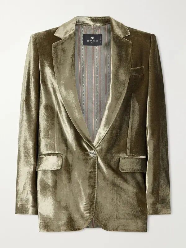 Etro Velvet Blazer