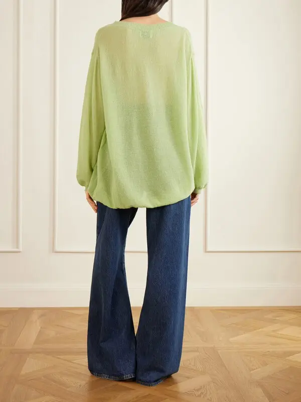 THE ELDER STATESMAN Cashmere Sweatshirt