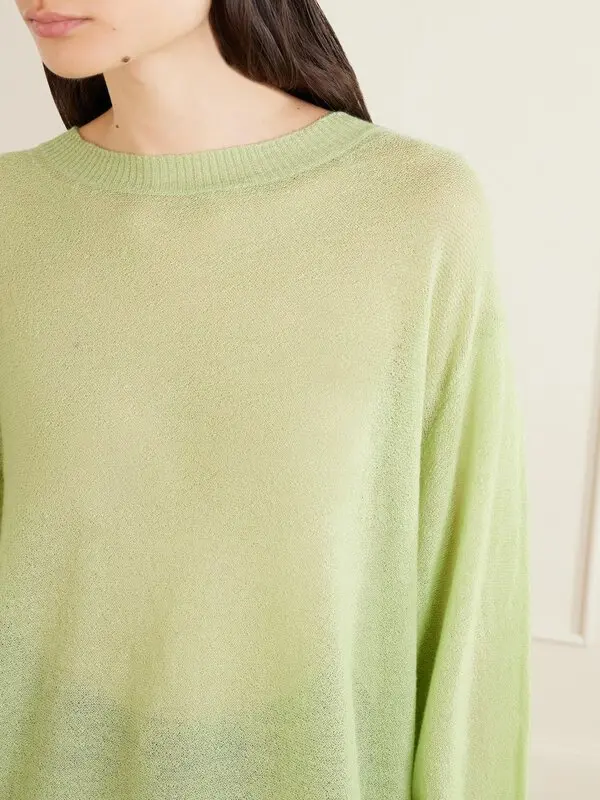 THE ELDER STATESMAN Cashmere Sweatshirt