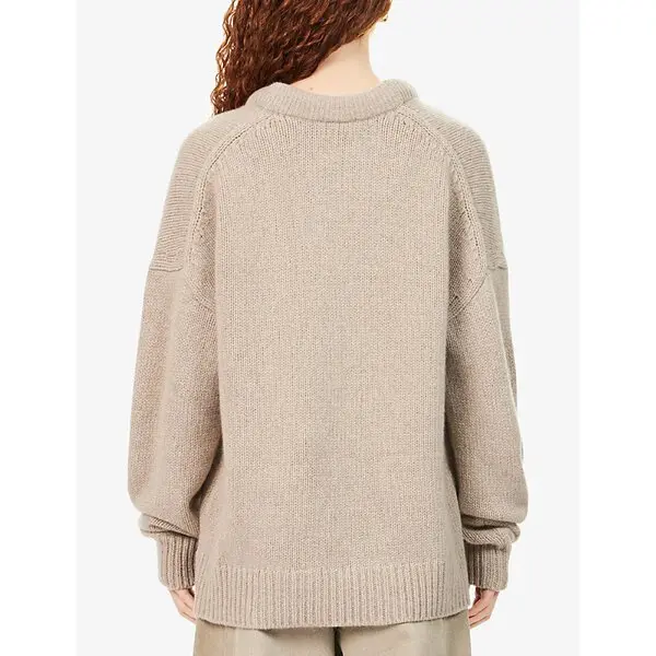 REFORMATION Jonie Cashmere And Wool-blend Jumper