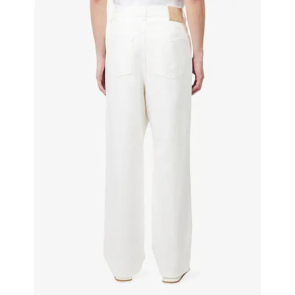 Loewe Anagram-embroidered Denim Jeans