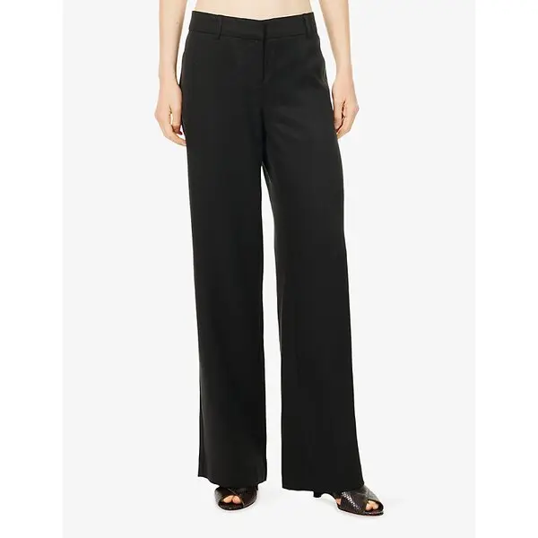 REFORMATION Gisele Low-rise Woven Trousers