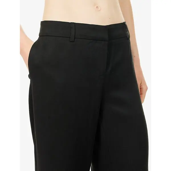 REFORMATION Gisele Low-rise Woven Trousers