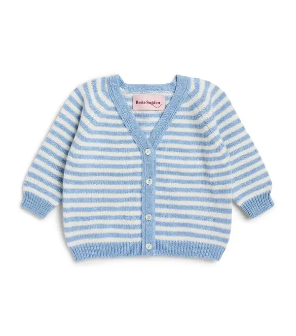 Rosie Sugden Cashmere Cardigan - Blue