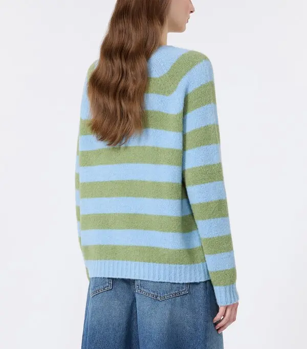 Max Mara Stripe Crew-neck Sweater