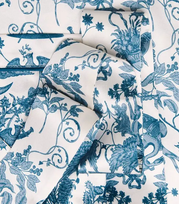 Harrods Silk Menagerie Night Robe