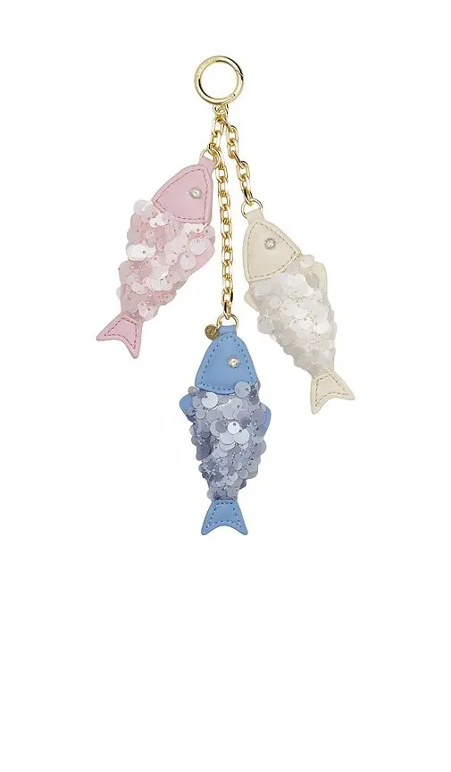 Stoney Clover Lane Sequin School Charm Cluster - Blue
