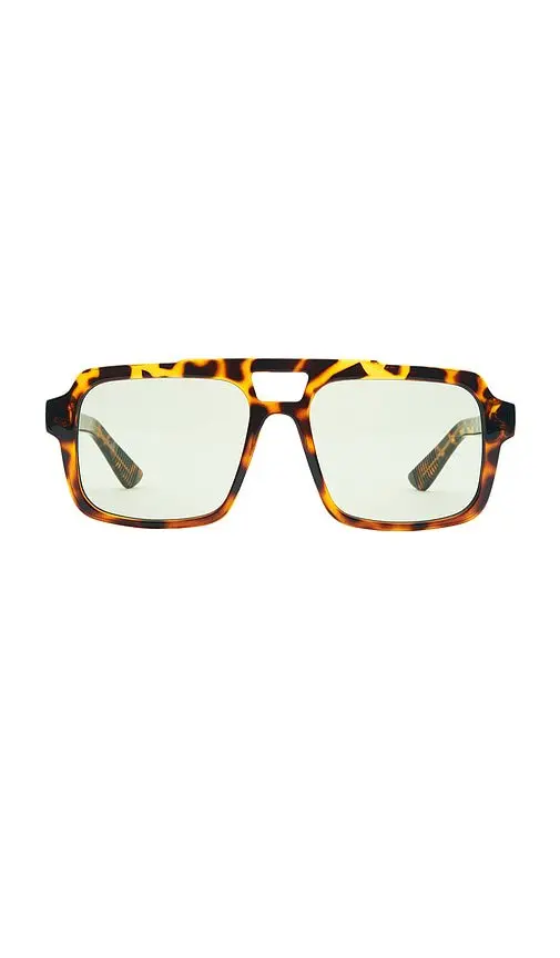 OTRA Tame Square Sunglasses - Brown