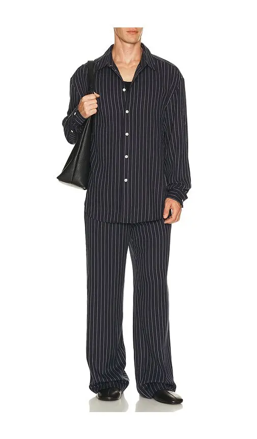 KROST Long Pinstripe Shirt In . Also