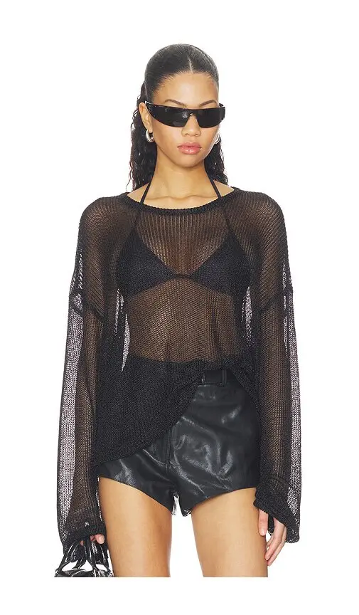 Lioness Bloom Long Sleeve Top In . Also - Black