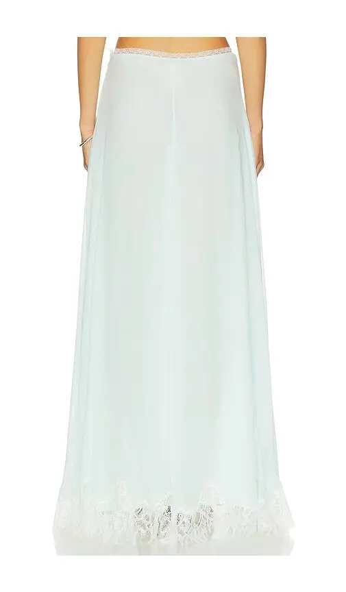 LoveShackFancy Sybel Skirt In . Also - Teal