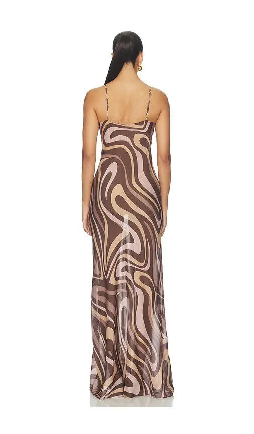 L'Agence Christine Maxi Dress
