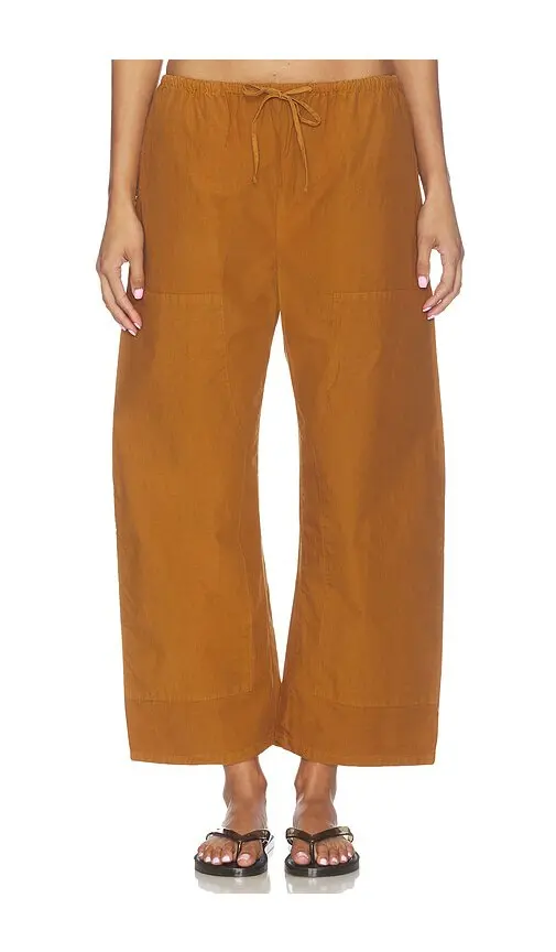 LESET Kyoto Carpenter Pant In . Also - Brown
