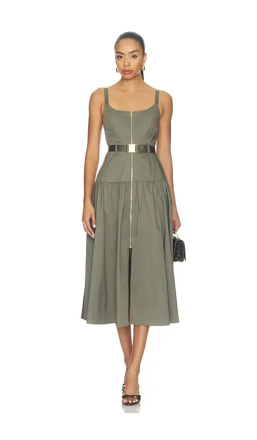 L'Agence Rima Dress In . Also - Olive