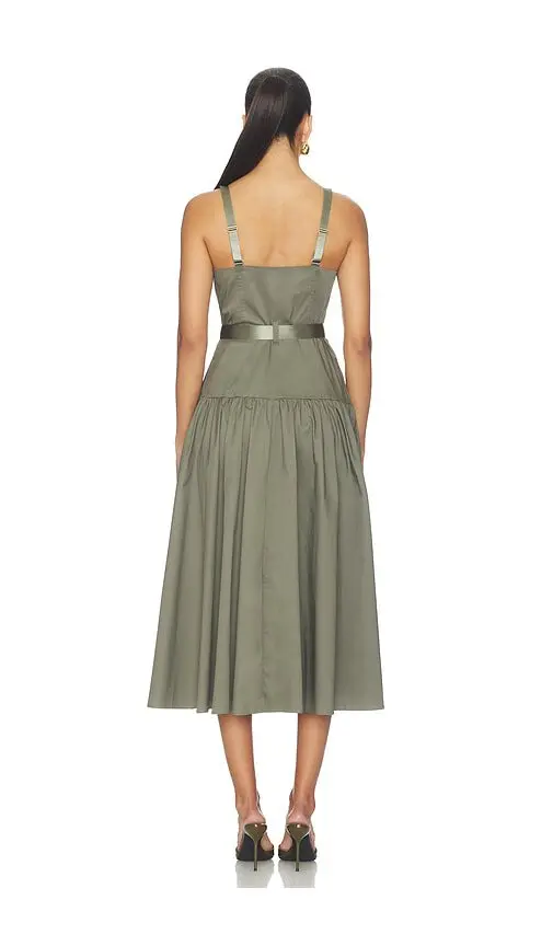 L'Agence Rima Dress In . Also - Olive