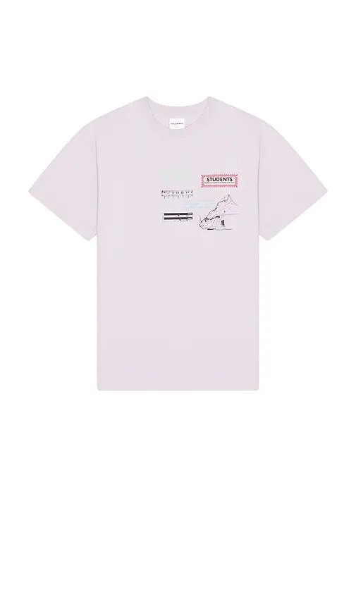 STUDENTS GOLF Golf Theory Short Sleeve T-shirt In . Also - Lavender