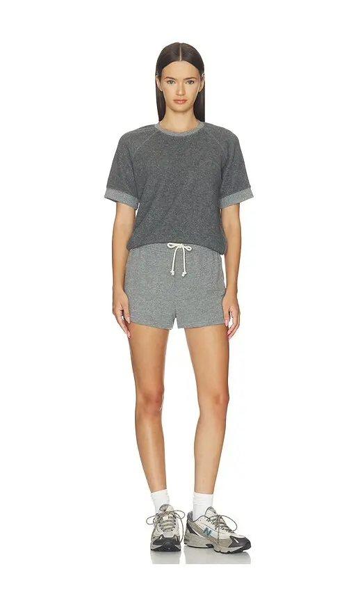 PERFECTWHITETEE Kennedy Core Fleece Short Sleeve T-shirt